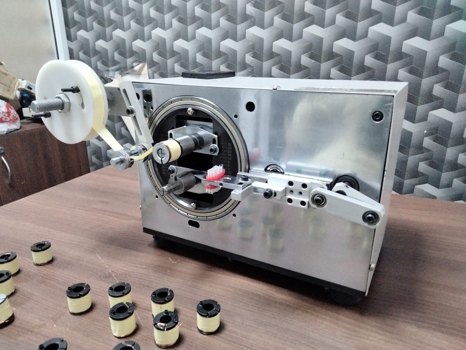 Contactor Coil Tape wrap Machine Manufacturer India - Coil Winder